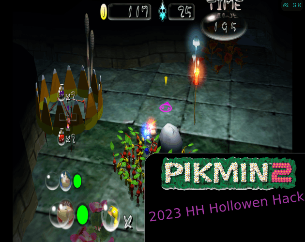 Pikmin 2 2023 HH Holloween Hack by GameCubing8619
