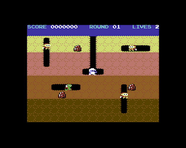 Dig Dug (C64) by LC-Games