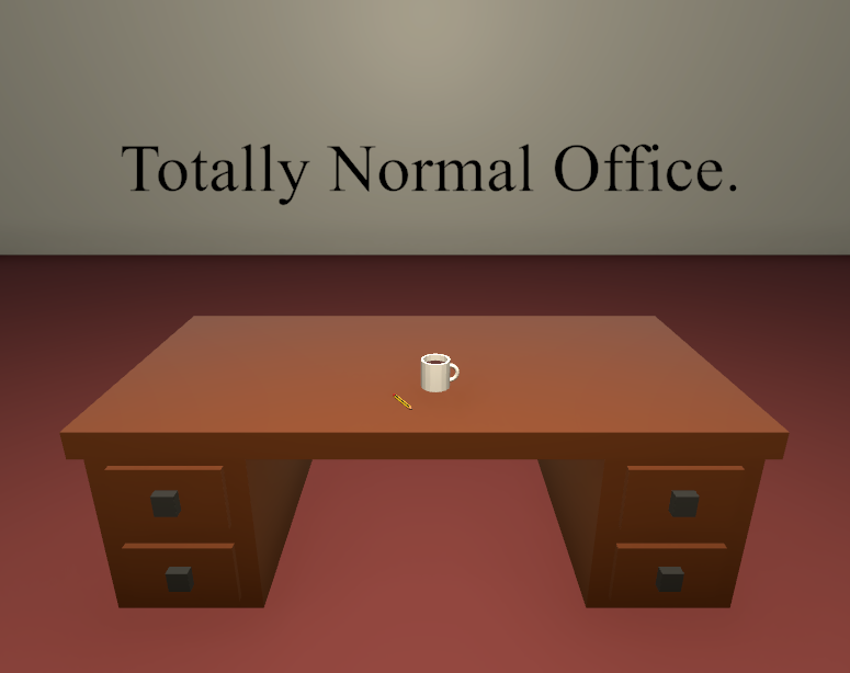 Totally Normal Office. by leodower