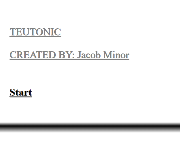 Teutonic by Jacob Minor