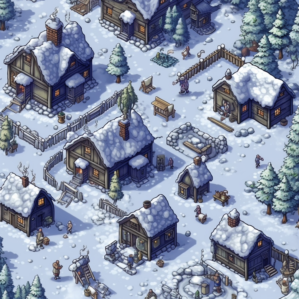 Isometric Medieval Building Props by GameAssetCollector