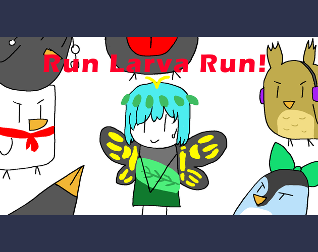 Run Larva Run! by Starcrow Dev for Touhou Fan Game Jam 12 - Bird - itch.io