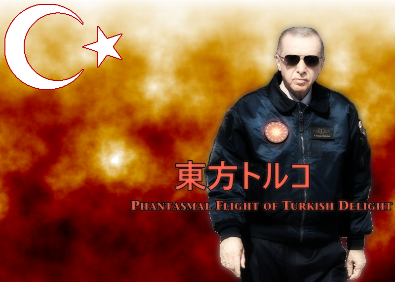 Touhou Turkey - Phantasmal Flight of Turkish Delight by Valonad