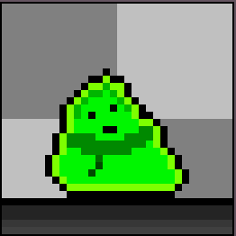 3 Animtions greenSlime 2D Pixel Art Assets by Elf Adventure