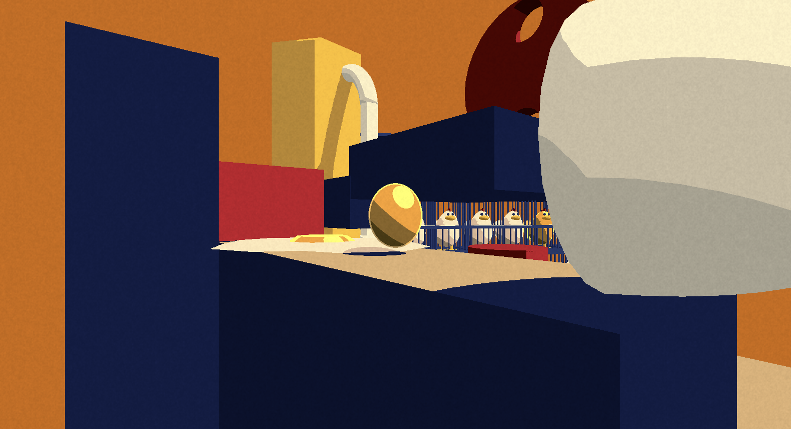 Eggscape by Thomas Hunt