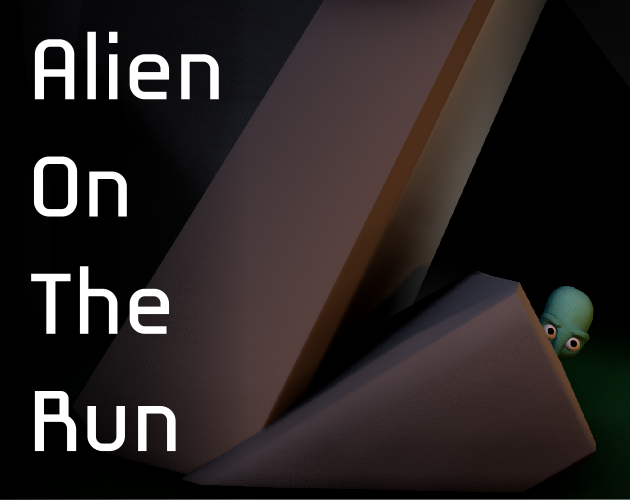 Alien on the run by Lentsius, Michal Hudek