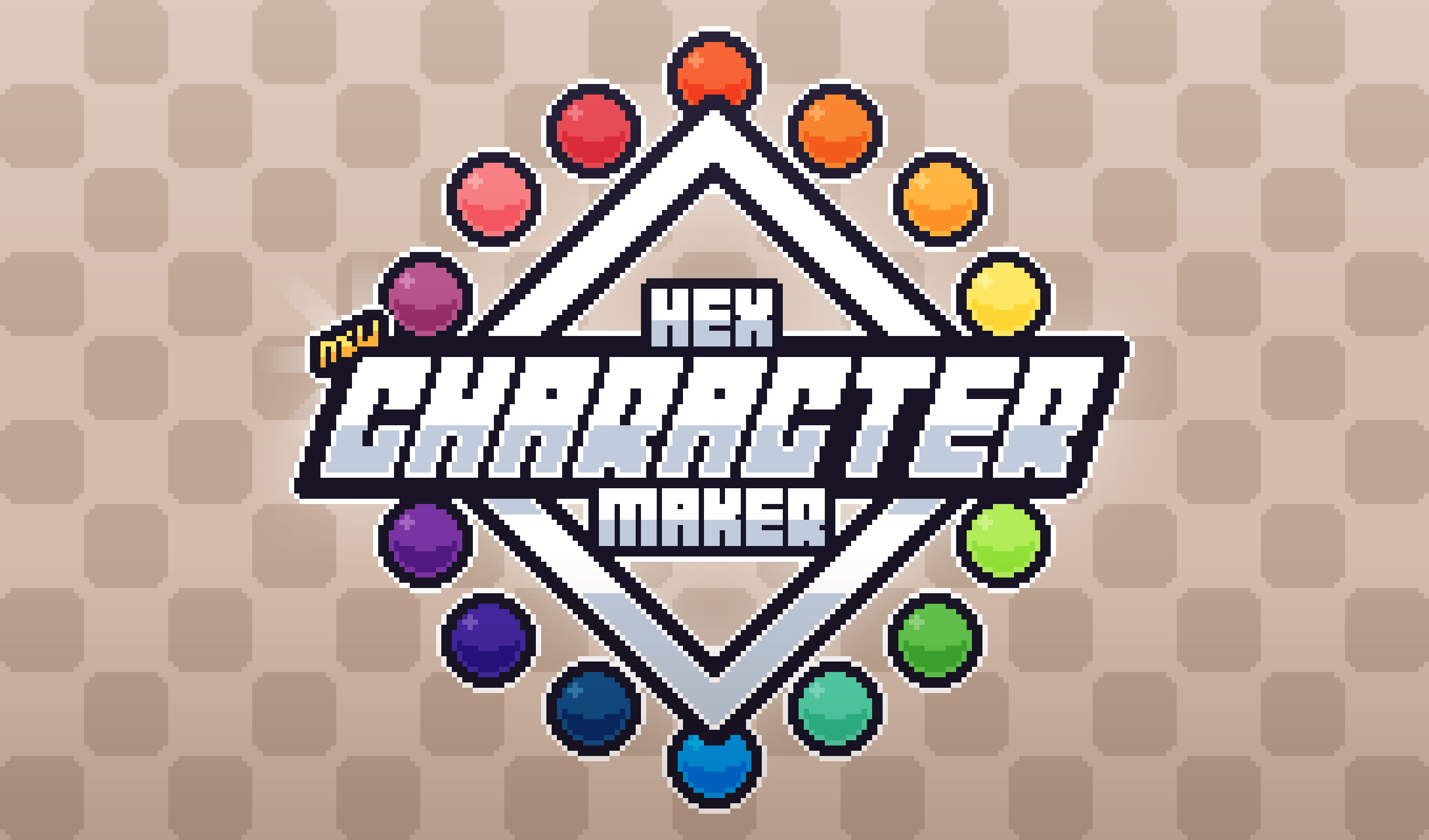 Pixel Character Maker (Minigame) by SnowHex 🌱, Mr. Walkman