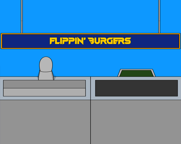 2D Fast-Food Restaurant Simulator Template - Flippin' Burgers by Néotl ...