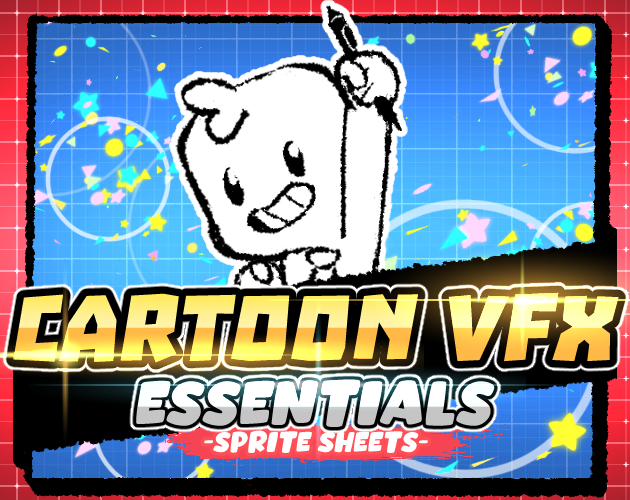 Cartoon VFX Essentials - Spritesheets by CartoonCoffee