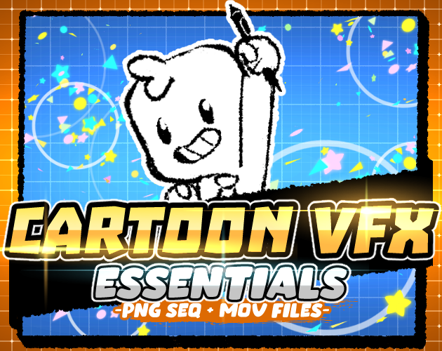 Cartoon VFX Essentials - PNG Sequences by CartoonCoffee