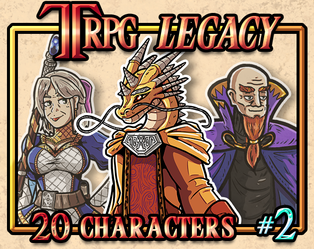 TTrpg Legacy - Characters #2 by Ddant1100