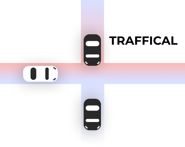 Traffical: a game about traffic by Hrust, Kwixzii