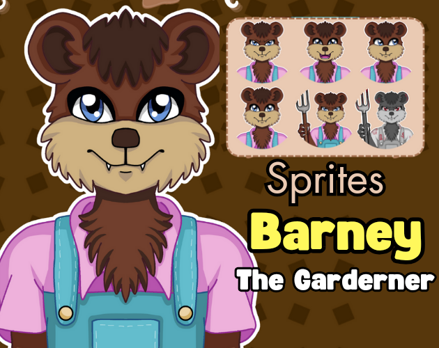 GAME SPRITES - VISUAL NOVEL - [BARNEY] by LIARTES