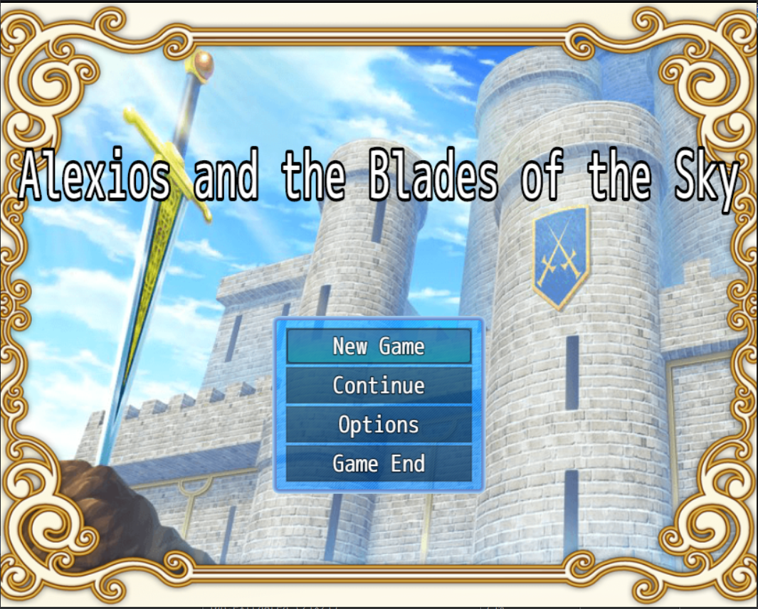 Alexios and the Blades of the Sky by AzureWings