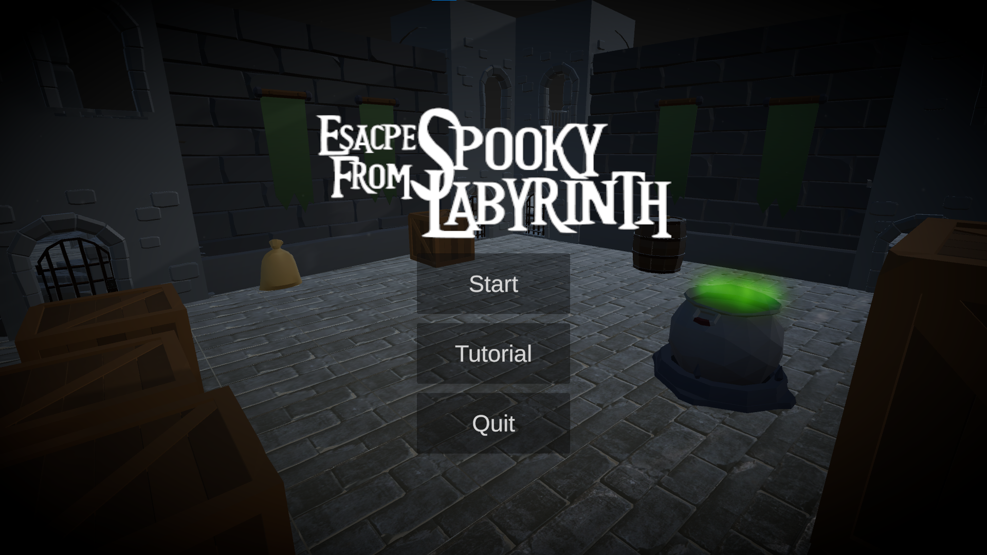 Escape From Spooky Labyrinth by zidanzett