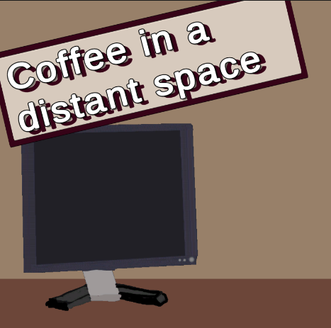 Coffee in a distant space by RosyMapleMoth
