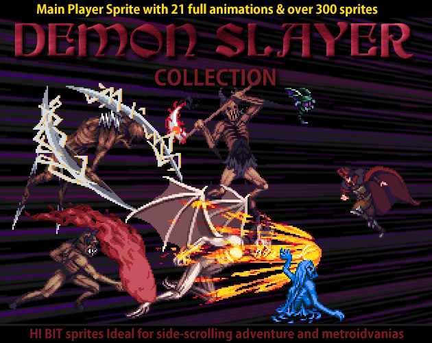 Demon Slayer (player sprite) by Gilt