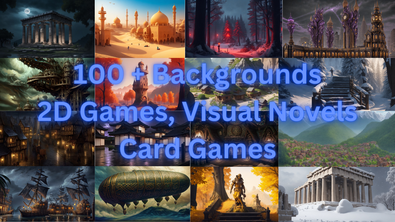 2D Fantasy Game Backgrounds by goldenseal