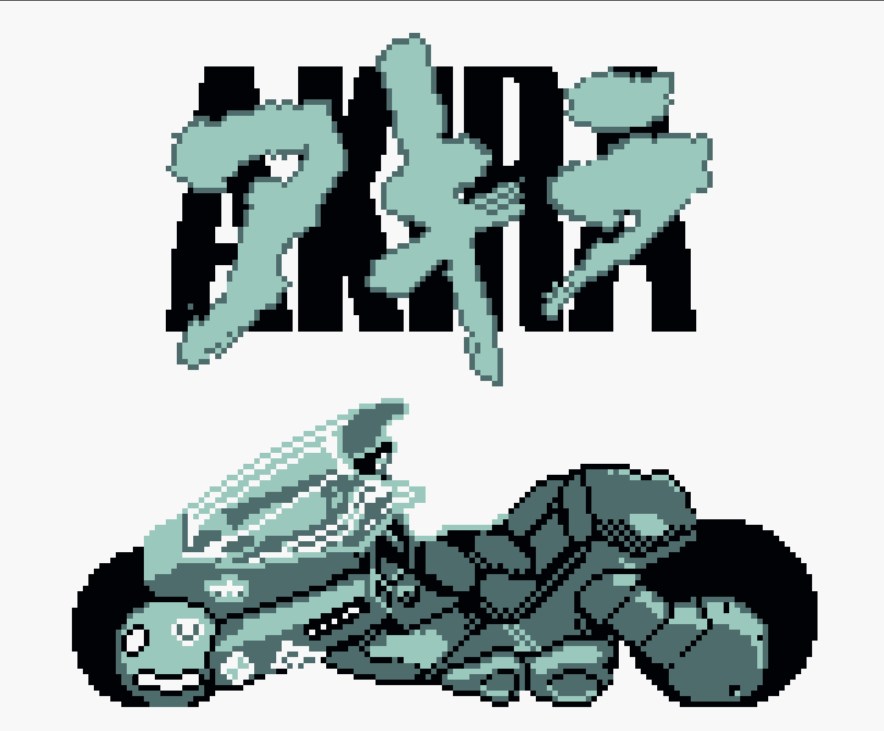 Akira Gameboy DMG by rigbyisagoodboy