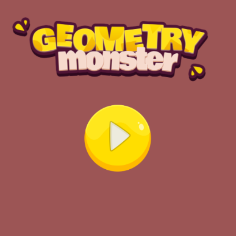 Cute Geometry Monster by Mubeen08