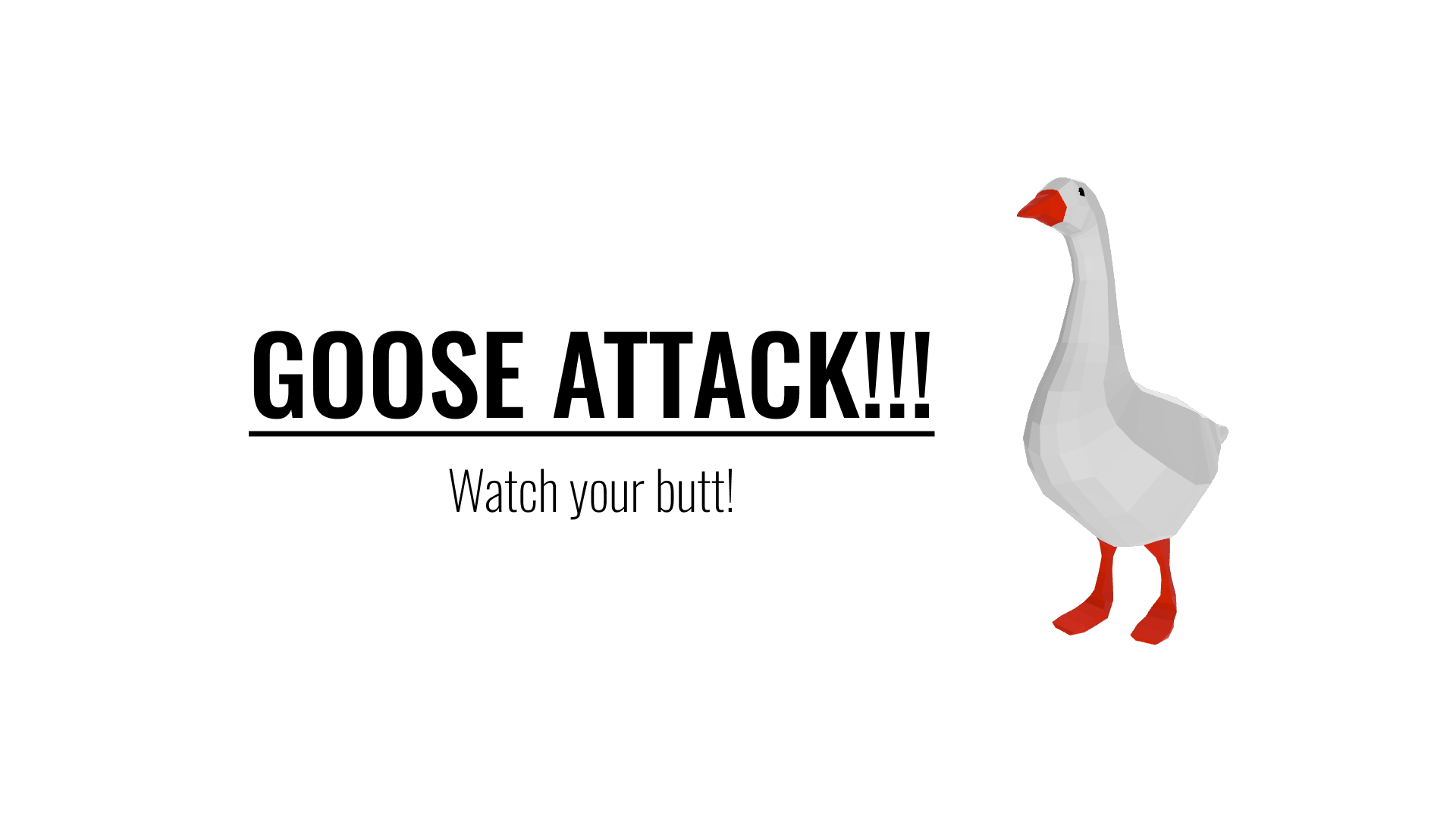 Goose Attack!!! by Archenok