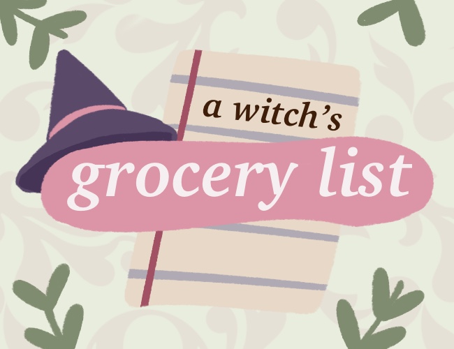 a witch's grocery list by izzyzyzy for Finally Finish Something 2024 ...