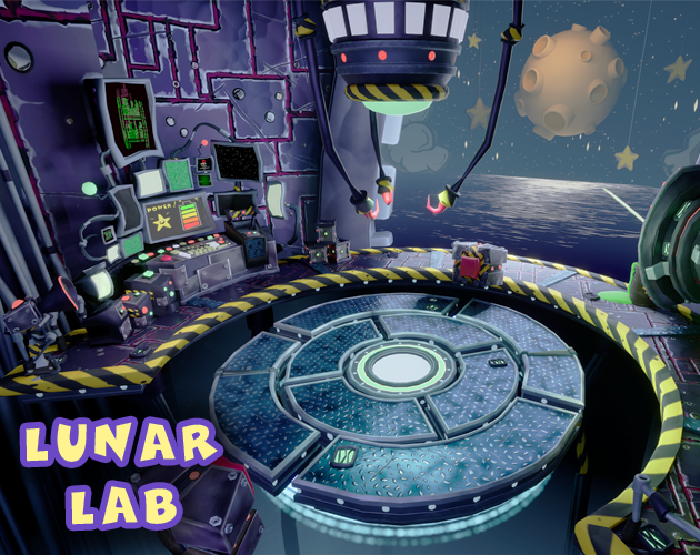 Lunar Lab by brodgersart for SFAS Environment Art Challenge 2024 - itch.io