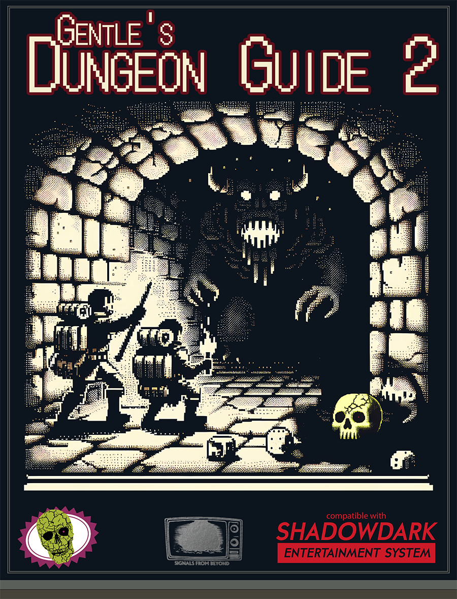 Gentle's Dungeon Guide 2 - compatible with Shadowdark RPG by Taylor (Signals From Beyond)