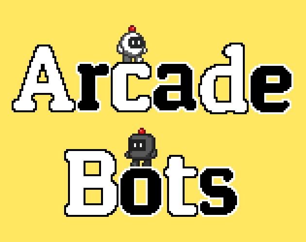 Arcade Bots - Animated Platformer Game Characters by Spirit Warrior