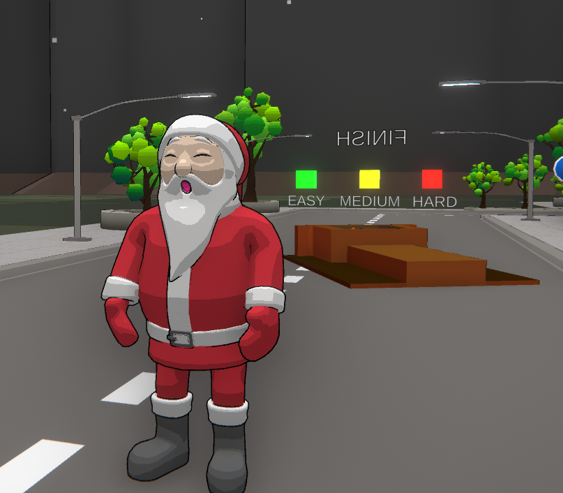 Christmas race game by EppL