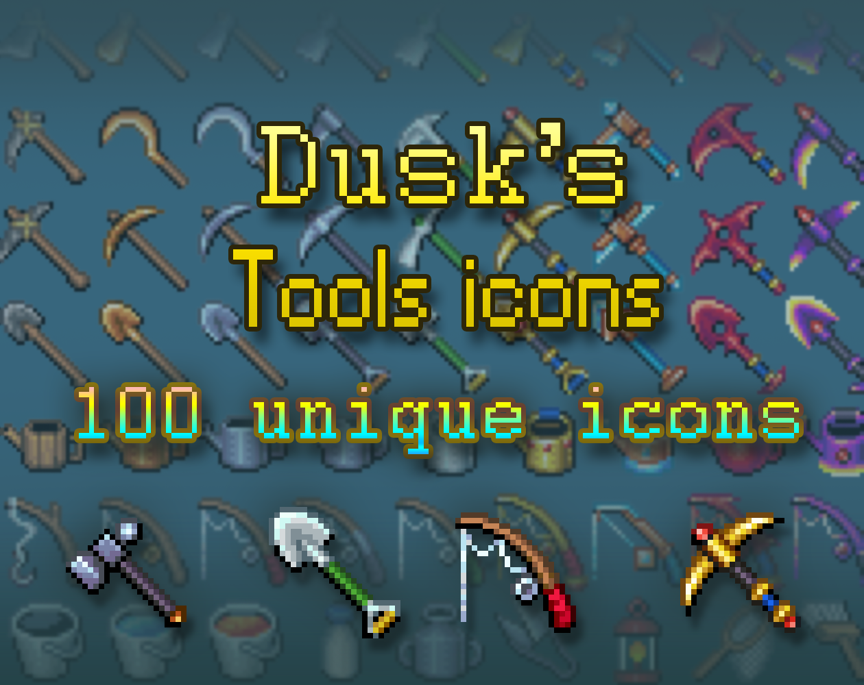 Dusk's tool icons (24x24) by Dusk Games