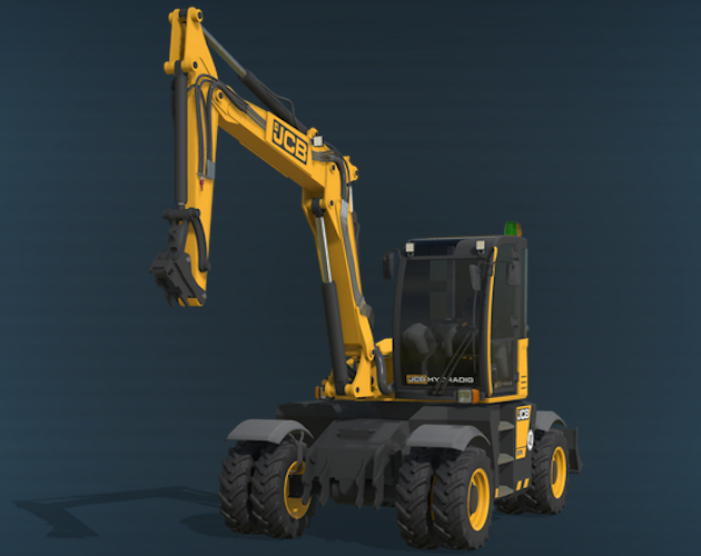 FS22 JCB Hydradig 110W by CYSG | Cyprus Simulation Gamers