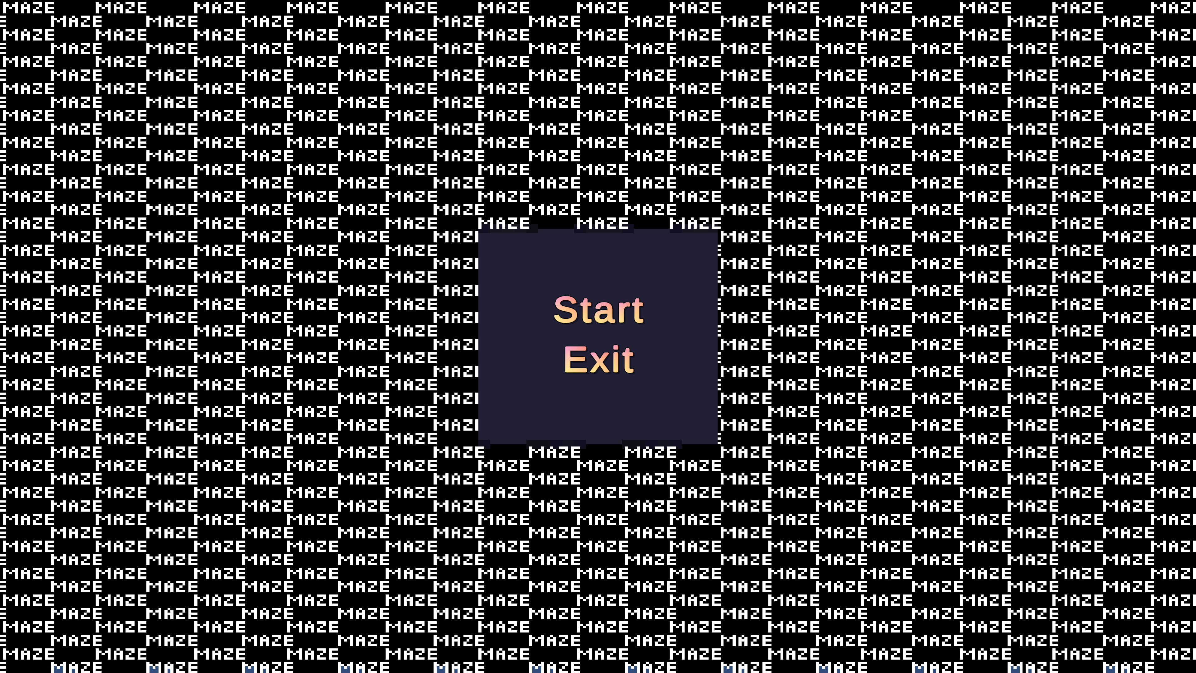 Maze Game by 0Turtlez