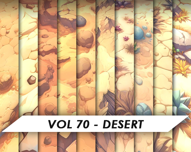 Stylized Textures – Vol 70 – Desert by oleekconder