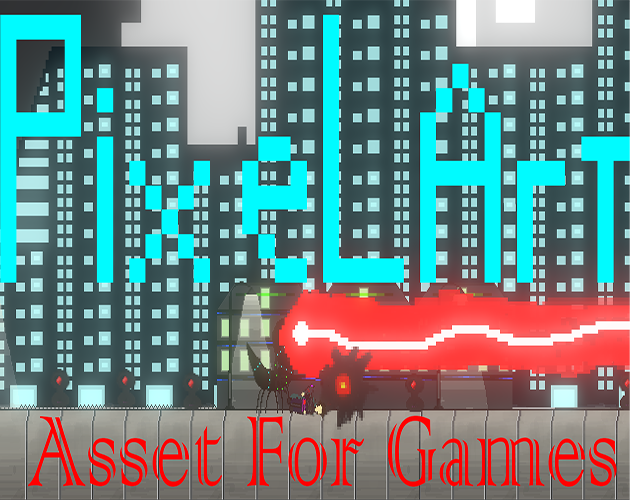 Pixel Art Game asset for Shoot em up and Platformer by NeuronHunter