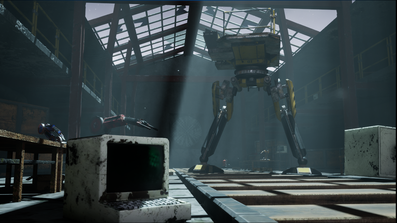 Rate Desolate Factory by Rumlin for SFAS Environment Art Challenge 2024 ...