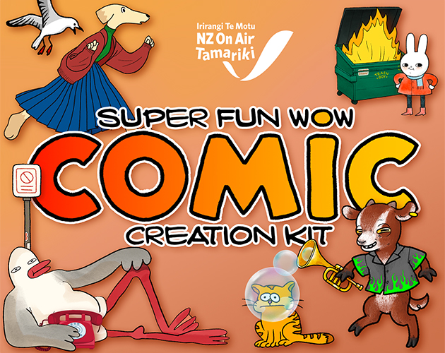 Super Fun Wow Comic Creation Kit by SPOOKYSOFT