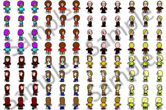 SVG Sprite Component Kit by dysperdis