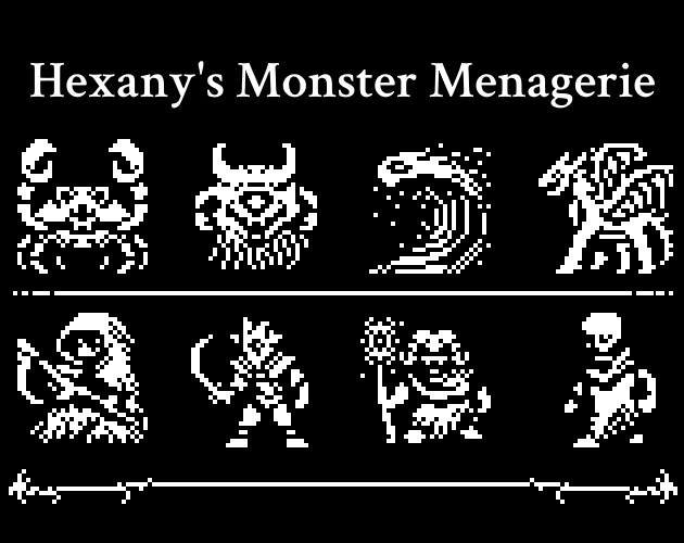 Hexany's Monster Menagerie by Hexany Ives
