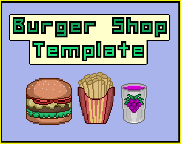 Burger Shop Template by Chris Zerotani
