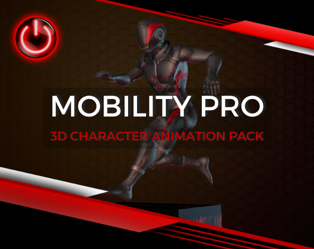 Mobility Pro - 3D Character Animations by MoCap Online