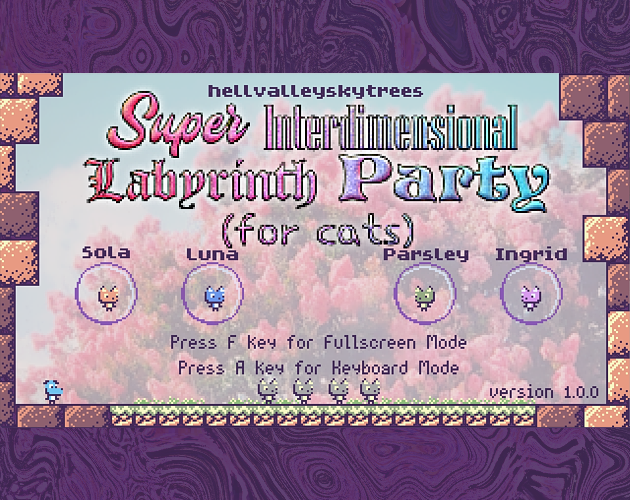 Super Interdimensional Labyrinth Party (for cats) by hellvalleyskytrees