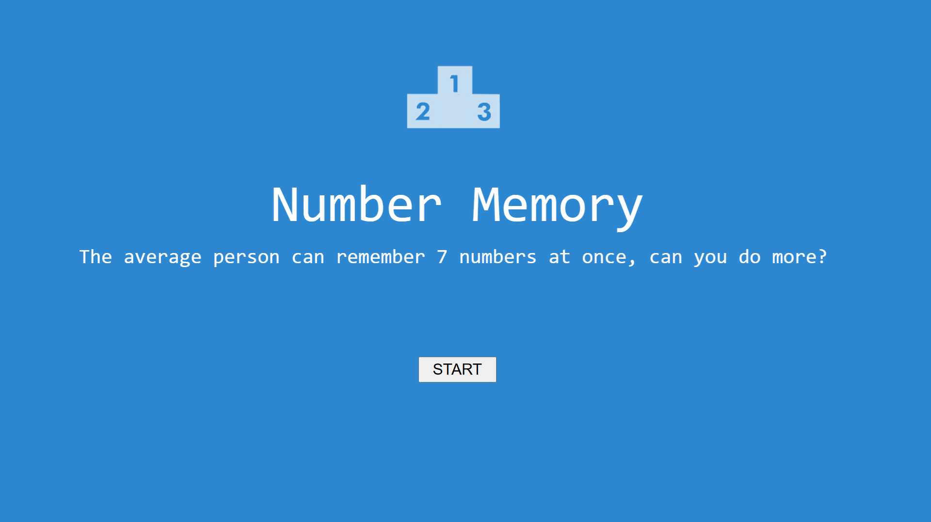 Number Memory by evan.ryu97