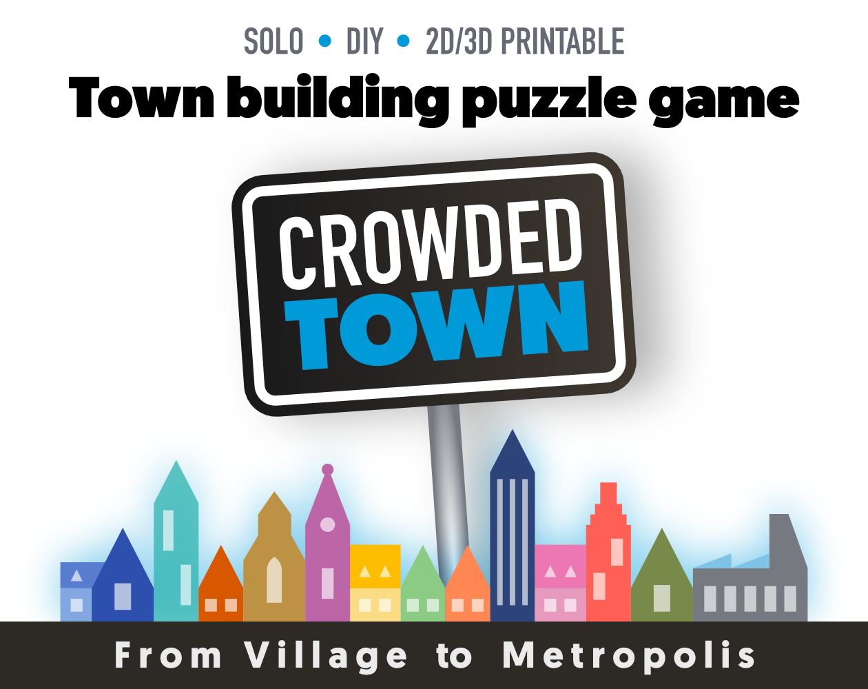 Crowded Town by Caramel Horse