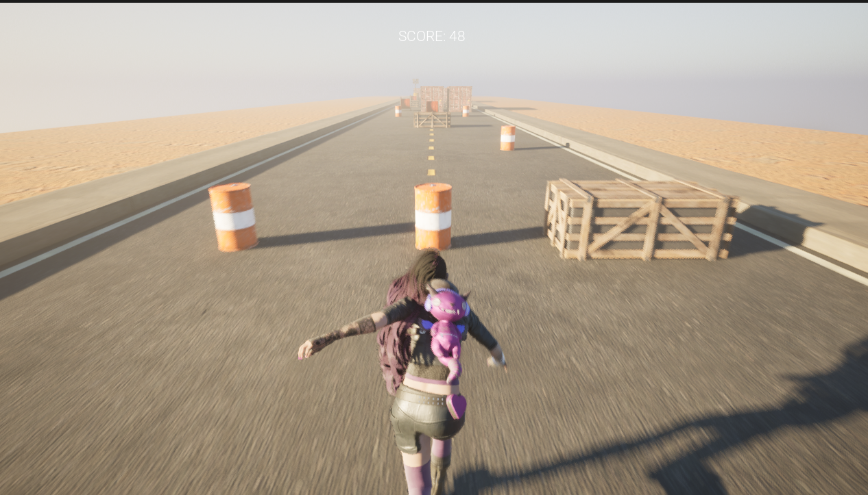 Endless Runner - FirstUnrealGame by Eduardo