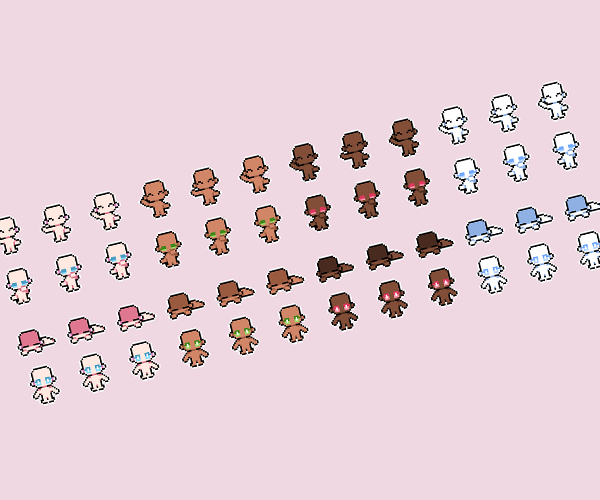 Cute character base by Zombicat