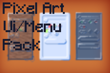 Pixel art Menu package (5 sets) by BeauBlueCat