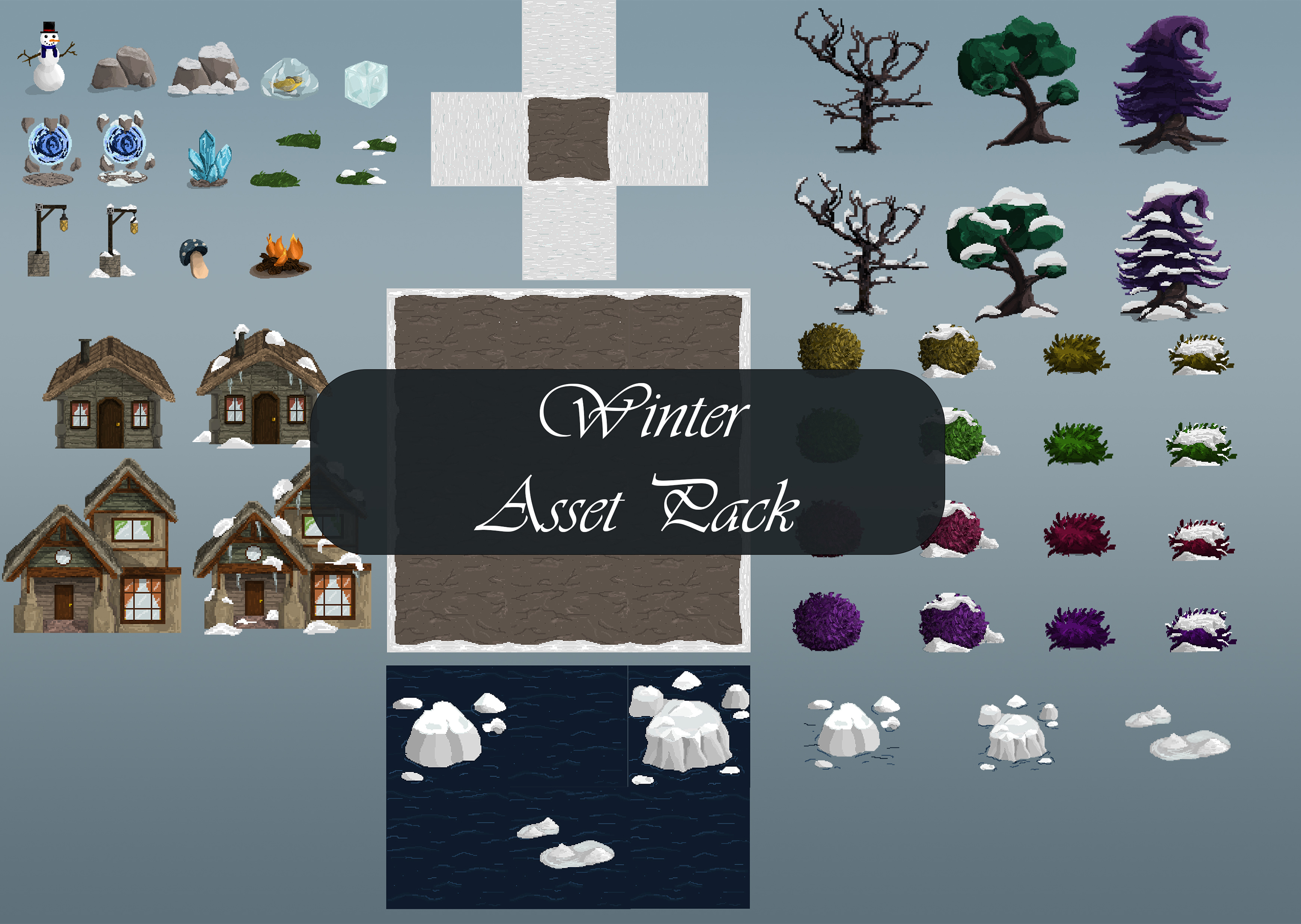 Winter Asset Pack by Say_K
