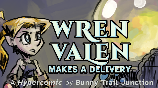 Wren Valen Makes a Delivery by Bunny Trail Junction