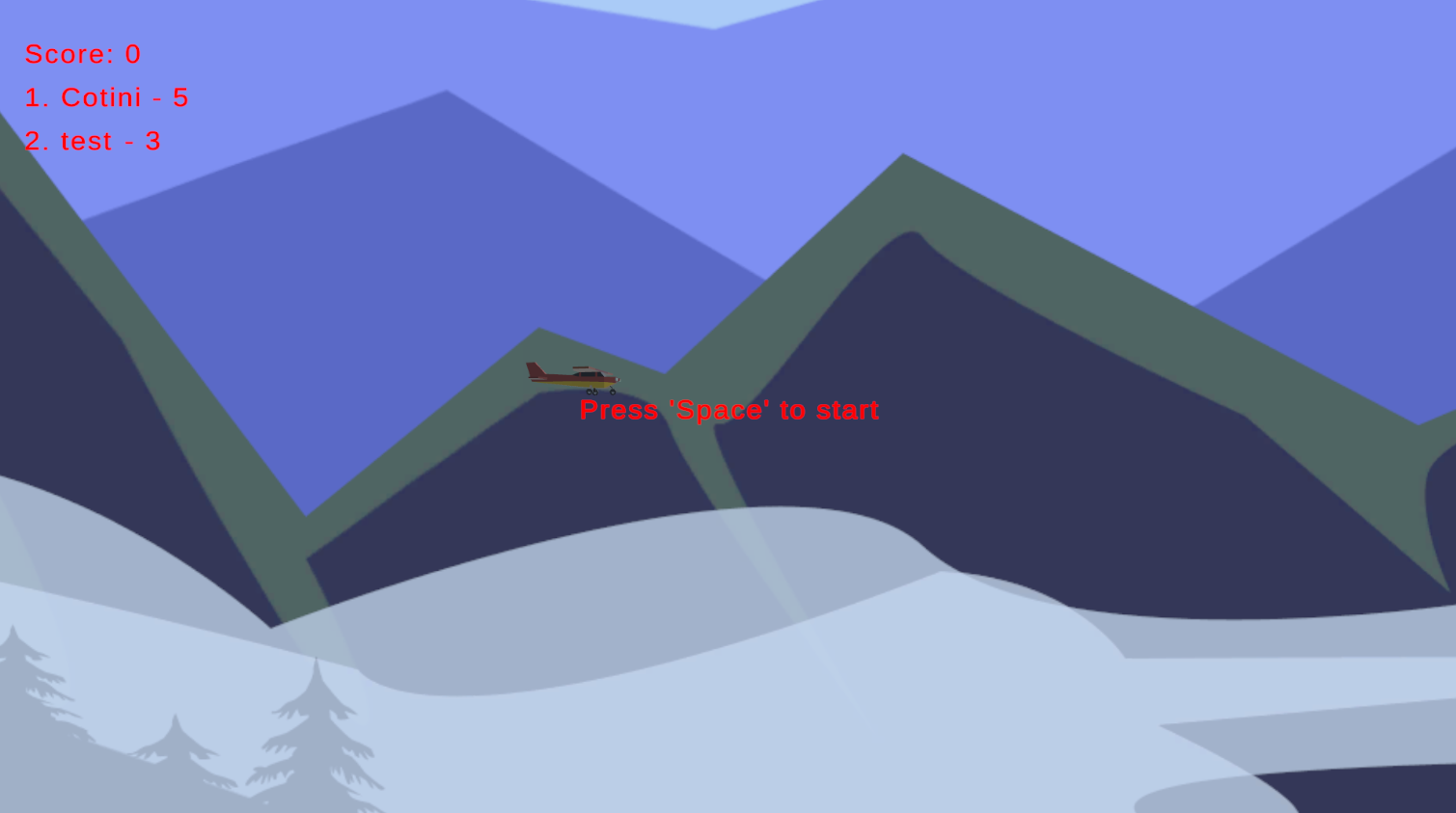 Airplane Game by Marcony Montini de Oliveira Lima